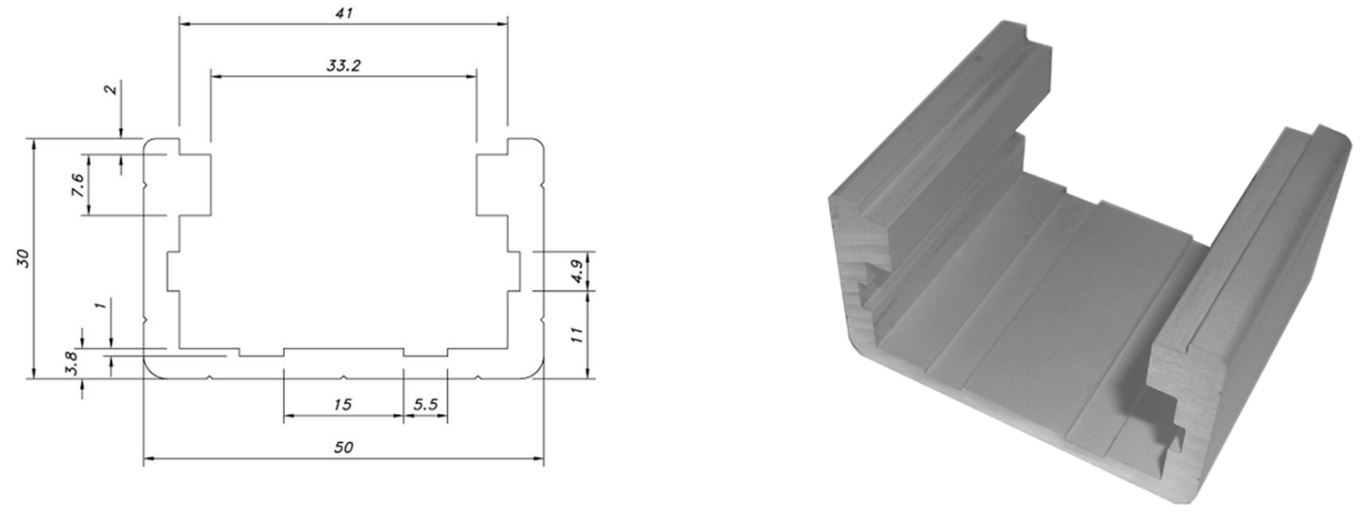 Telescopic profile series